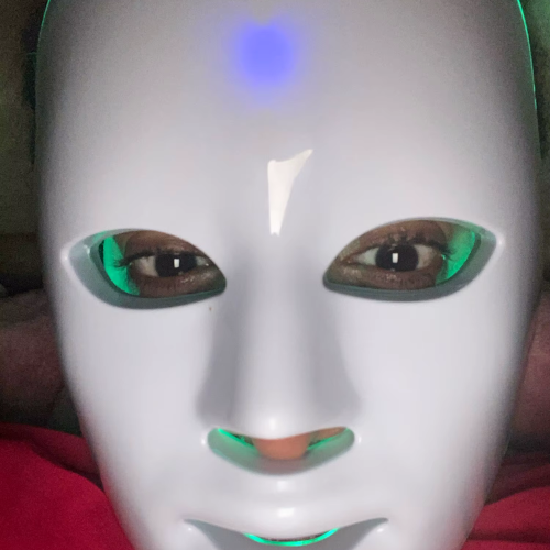 Bright skin car LED face mask, anti-aging, acne treatment”, “skin ...